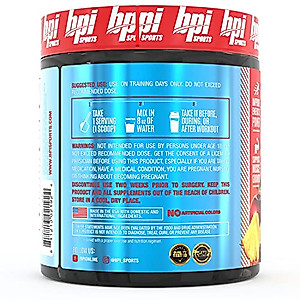 BPI Sports Best Creatine – Creatine Monohydrate, Himalayan Salt – Strength, Pump, Endurance, Muscle Growth, Muscle Definition – No Bloat – Fruit Punch – 50 servings – 10.58 oz.