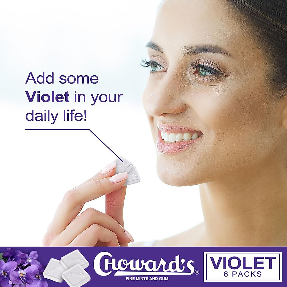 Violet Mints - Choward's (6 Pack)