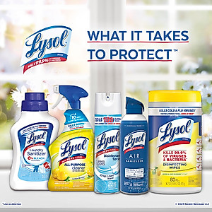 Lysol Disinfectant Spray + Fabric Disinfectant, Sanitizing and Antibacterial Spray, For Disinfecting and Deodorizing, Crisp Linen + Sundrenched Linen, 2 count (19 oz each) + 1 count (15 oz)