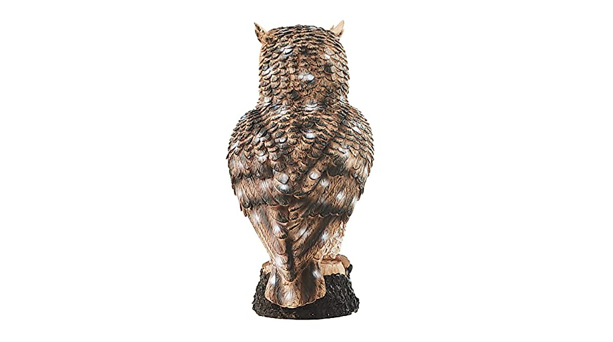 VA Resin Garden Owl Statue, Fake Owl, Fake Statue, Fake Owls, Garden ...