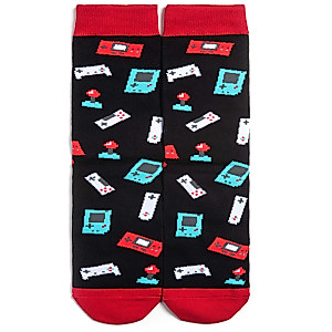I'd Rather Be - Funny Novelty Socks Stocking Stuffer Gift For Men and Women (Gaming)