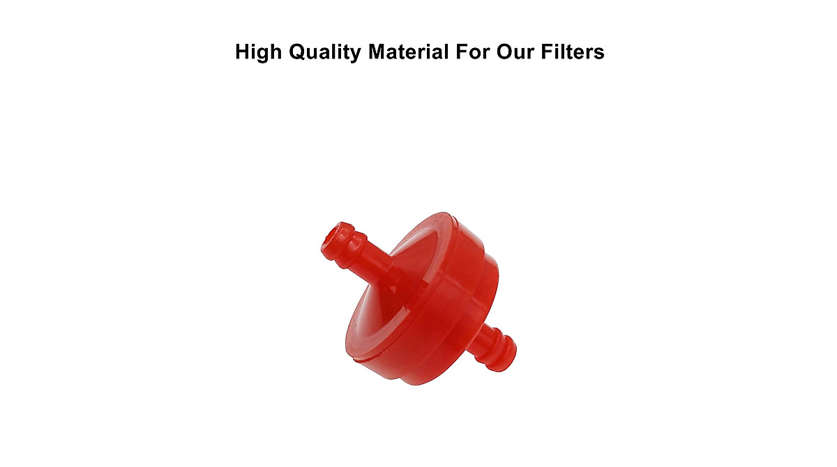 MOWFILL 10 Pack Fuel Filters for Lawn Mowers