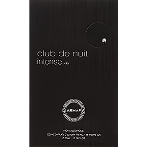 ARMAF Club De Nuit Intense Man Luxury French Perfume Oil, 20ml