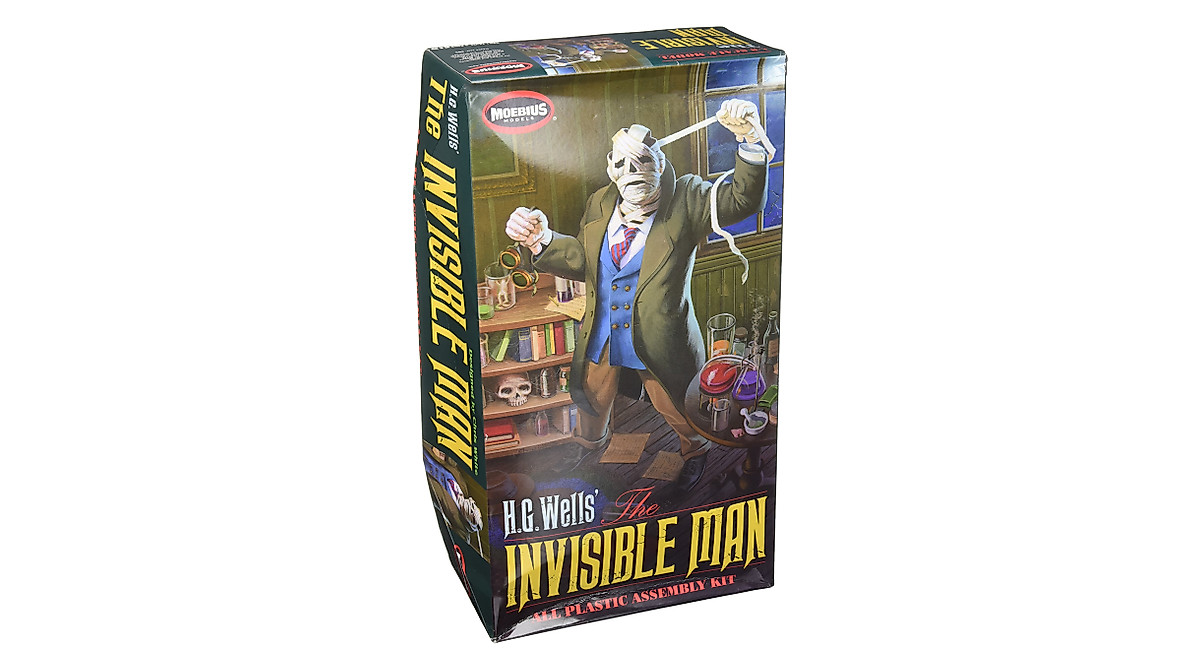 Moebius Models HG Wells Invisible Man 1/8 Scale Model Kit