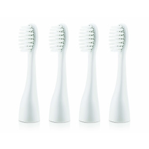 Nuby Vibrating Toothbrush Replacement Heads, Pack of 4