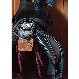 Bickmore Saddle Soap Plus - 2.8oz - Leather Cleaner & Conditioner with Lanolin - Restorer, Moisturizer, and Protector