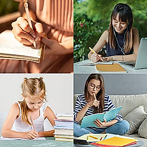 8 Pcs Rose Gold Ballpoint Pens Set, Metal Crystal Diamond Pen with Black Ink, Liquid Sand Glitter Pen Fancy Pens for Women Girls, Smooth Writing Pens for Office School Gifts Party Supplies (Rose Gold)