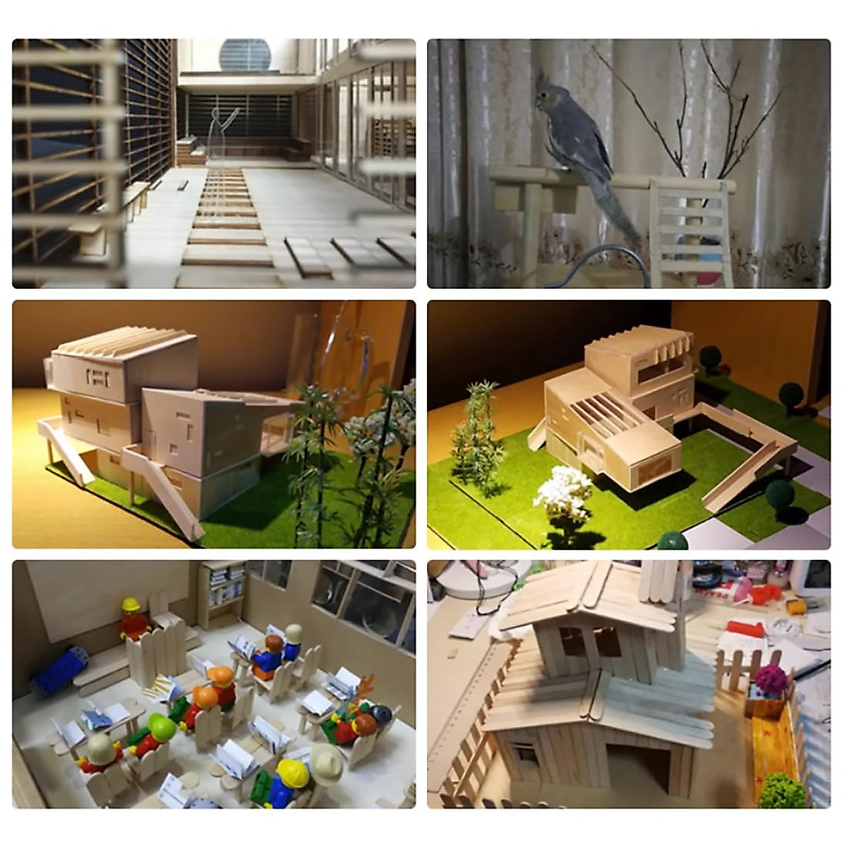 Basswood Sheets - 20 Pack 300 * 200 * 1.5mm Thick,Thin Wood Sheets Perfect for Crafts,Laser Cutting,Carving,Cricut Maker Projects,Veneer and Model Building