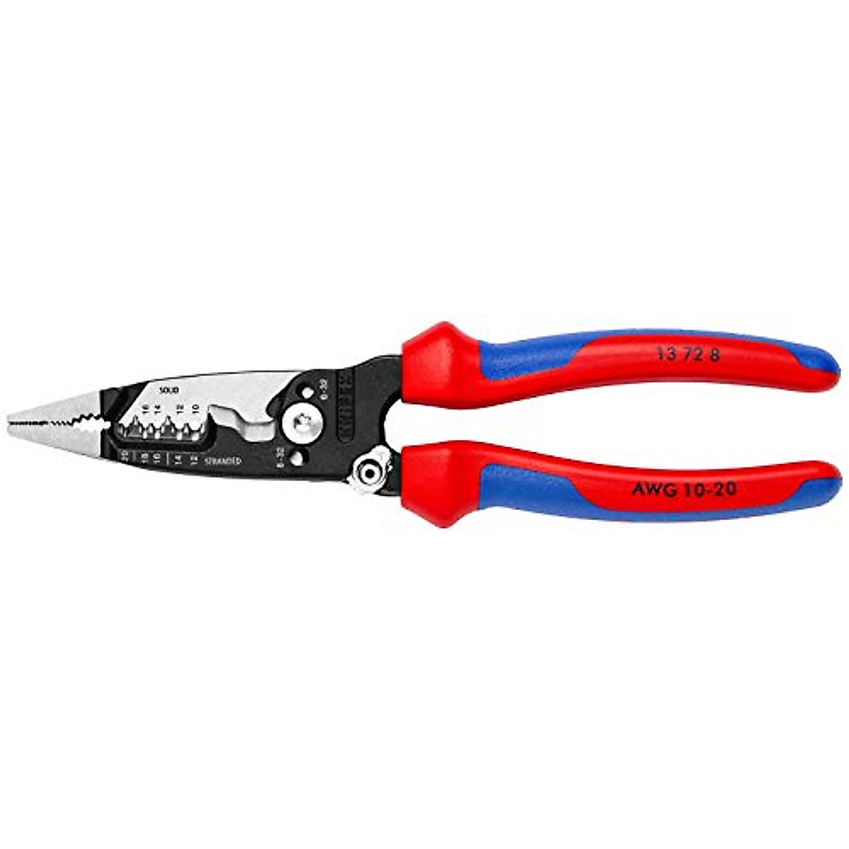 KNIPEX Tools 13 72 8 Forged Wire Stripper, 8-Inch