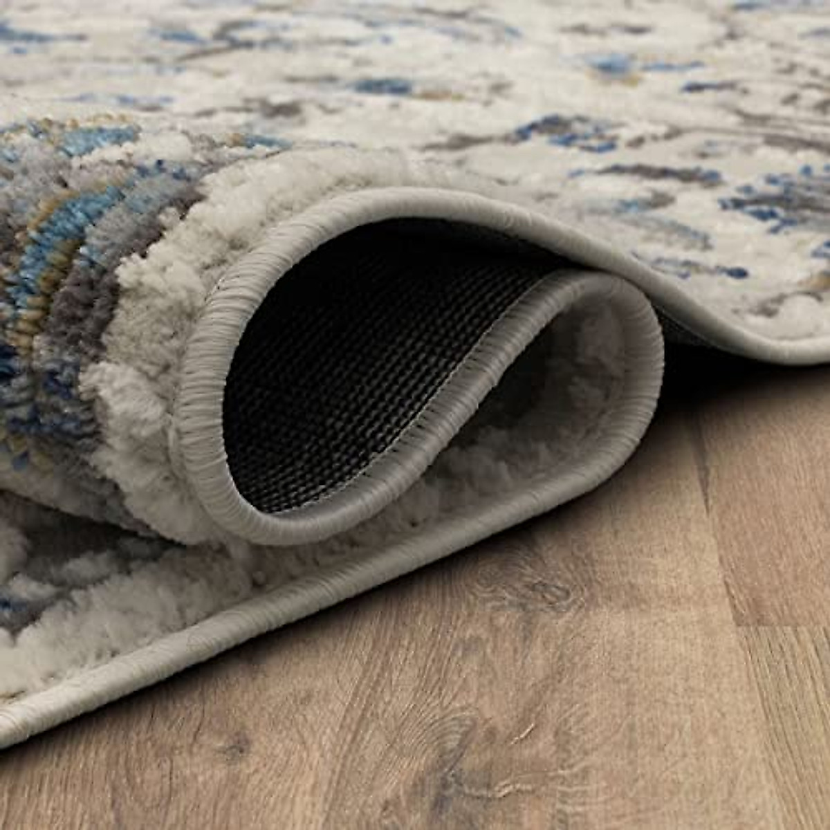 Mohawk Home Appleton Traditional Floral, Ornamental Royal Blue 5' 3" x 8' Area Rug Perfect for Living Room, Dining Room, Office