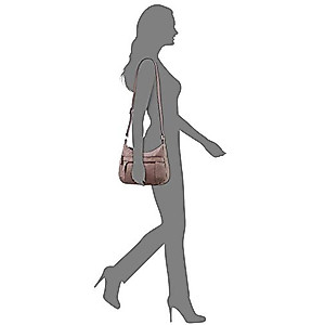 Giani Bernini Pebble Hobo Shoulder Bag - Grey