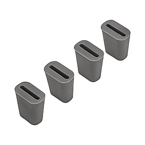 Ruvati Rinse Grid Gray Feet- Set of 4 - RVA11014