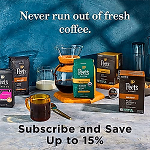 Peet's Coffee, Dark Roast K-Cup Pods for Keurig Brewers - Major Dickason's Blend 88 Count (4 Boxes of 22)