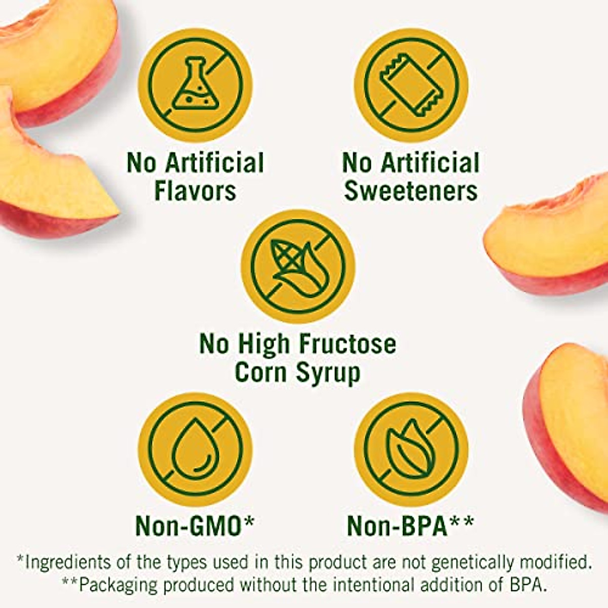 DEL MONTE Diced Peaches FRUIT CUP Snacks in 100% Fruit Juice, 12 Pack, 4 oz