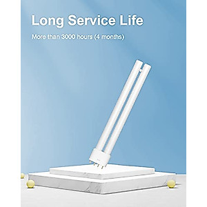 Shootingstar 2G11 18W Bug Zapper Replacement Bulb for Insect Attracting Lamp, PL 18W BL UV Light Bulb Compatible with Indoor Outdoor Mosquito Zapper