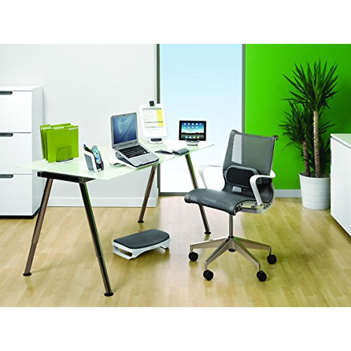 Fellowes I-Spire Series Laptop Lift/Stand, White/Gray (9311201)