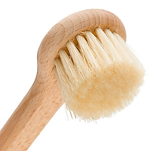 Redecker Mushroom Brush Set, Oiled Beechwood Handles, Natural Pig and Horsehair Bristles, Gently and Thoroughly Clean Mushrooms Without Water, Made in Germany