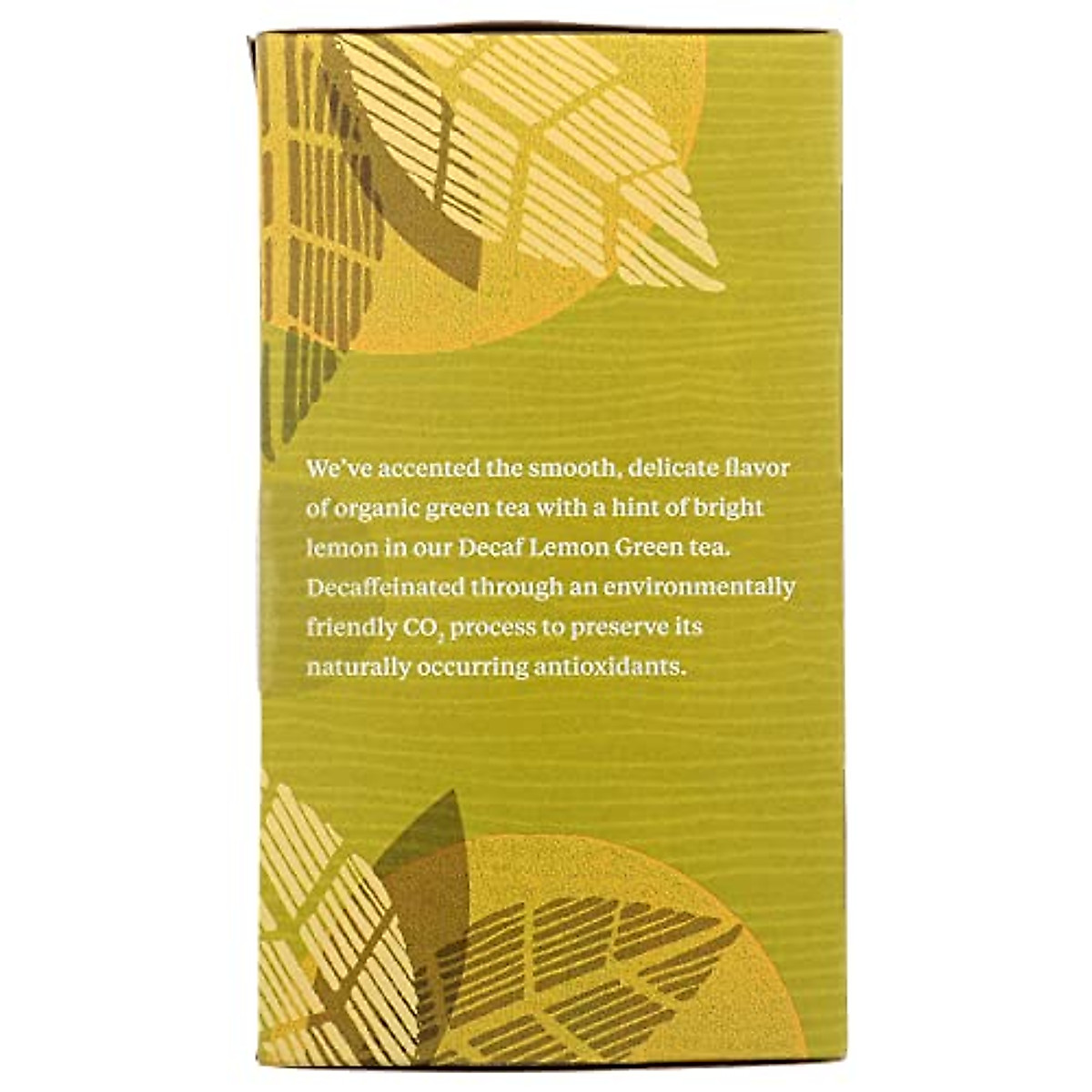 Allegro Tea, Organic Decaf Lemon Green Tea Bags, 20 ct