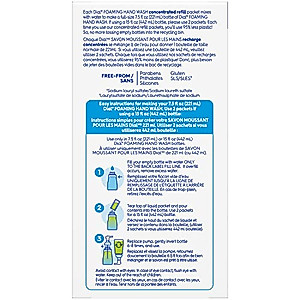 Dial Foaming Hand Wash Concentrated Refill, Aloe-scented, 8 pack, 6.72 fl oz