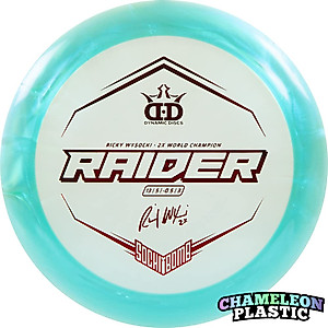 Dynamic Discs Limited Edition 2022 Team Series Ricky Wysocki Chameleon Lucid-X Raider Distance Driver Golf Disc [Colors Will Vary] - 173-176g