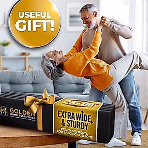 Golden Home Essentials XL 23.2in x 68in Couch Support for Sagging Cushions - Extra Wide Sofa Cushion Support Board - 0.4in Saggy Couch Cushion Support for Sagging Seat - Sagging Couch Support Board