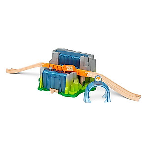 BRIO Smart Tech Sound Waterfall Tunnel - Interactive Train Set Accessory | Enhances Motor Skills | Child-Safe | FSC-Certified Wood Material