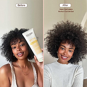MIZANI True Textures Perfect Coil Paraben & Silicone-Free Oil Gel - Curly Hair Gel Styler, Moisturizes and Fights Frizz With Coconut Oil, For Curly & Dry Hair