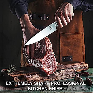 Knife Sets for Kitchen with Block, imarku 15-Pieces High Carbon German Steel Kitchen Knife Set, Ultra Sharp Knife Block Set with Built-in Sharpener, Kitchen Gadgets 2023, Gifts for Mom and Dad