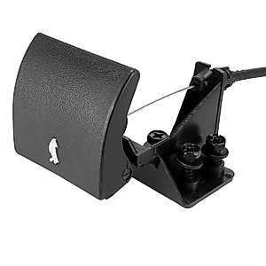 X AUTOHAUX Front Hood Release Cable Handle Assembly for Jeep Grand Cherokee WK 2005-2010 for Jeep Commander XK 2006-2010 Replace 55394495AB 55394495AC