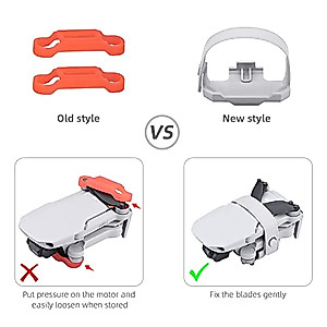 HeiyRC Propeller Holder Strap for DJI Mini 2/Mini SE/Mavic Mini Drone Props Guard Blade Stabilizer Fixator Accessory