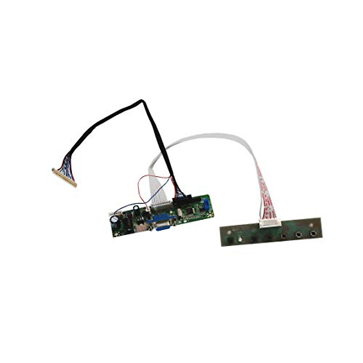 NJYTouch VGA LCD Controller Board with 10.1inch 1024x600 HSD100IFW1-A00 30Pin LED Screen