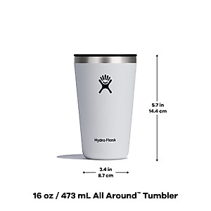 Hydro Flask 16 Oz All Around Tumbler Press-in Lid Trillium