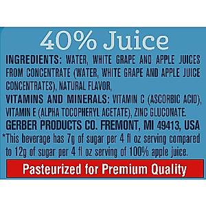 Gerber Toddler Juice Bottles (Strawberry Kiwi)