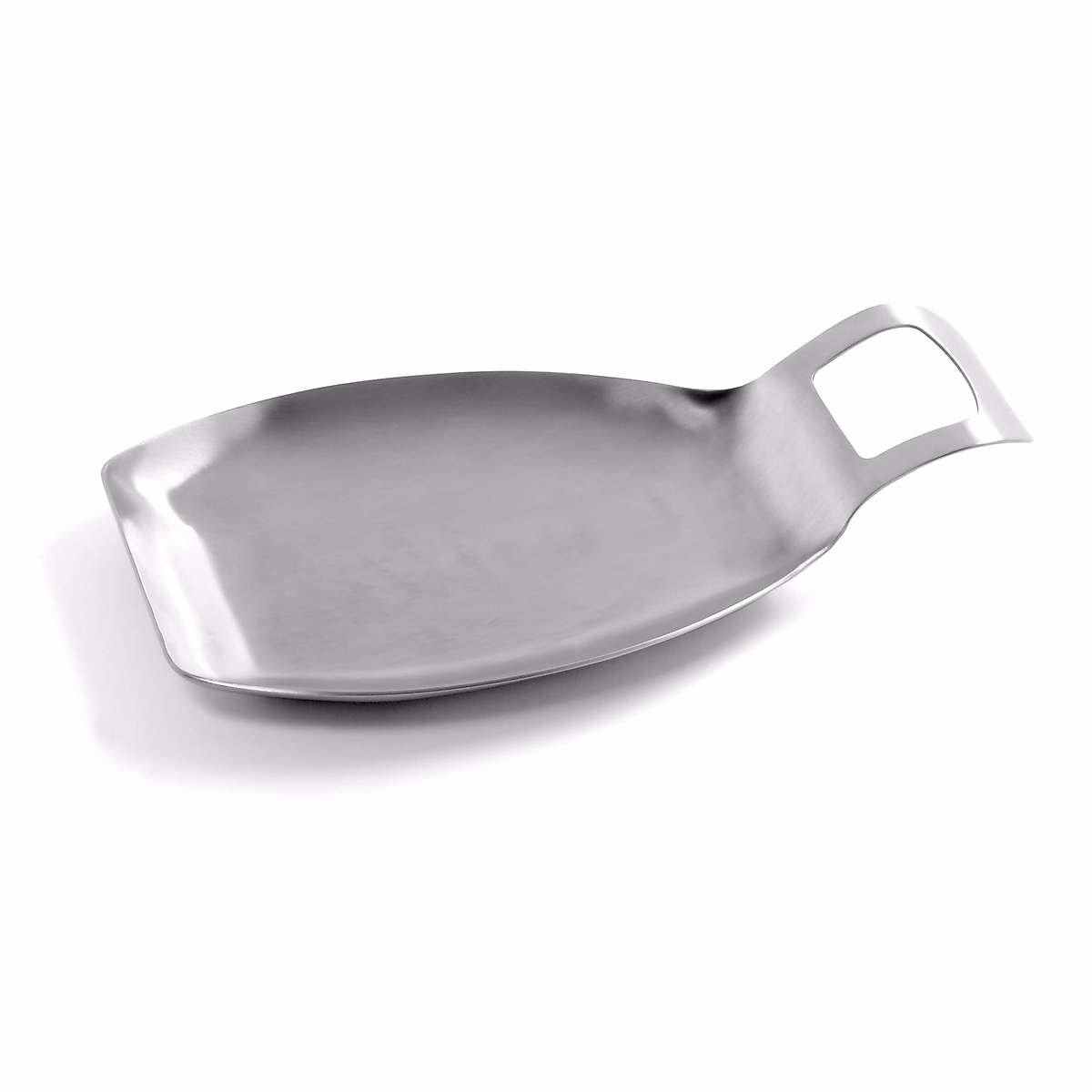 Norpro Stainless Steel Jumbo Spoon Rest, One Size, as shown