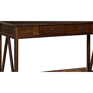 Linon Home Dcor Linon Home Decor Antique Tobacco Titian, 45.98" x 20" x 30" Desk,