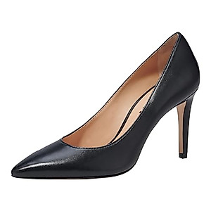 Coach Women's Skyler Leather Pump, Black, 9