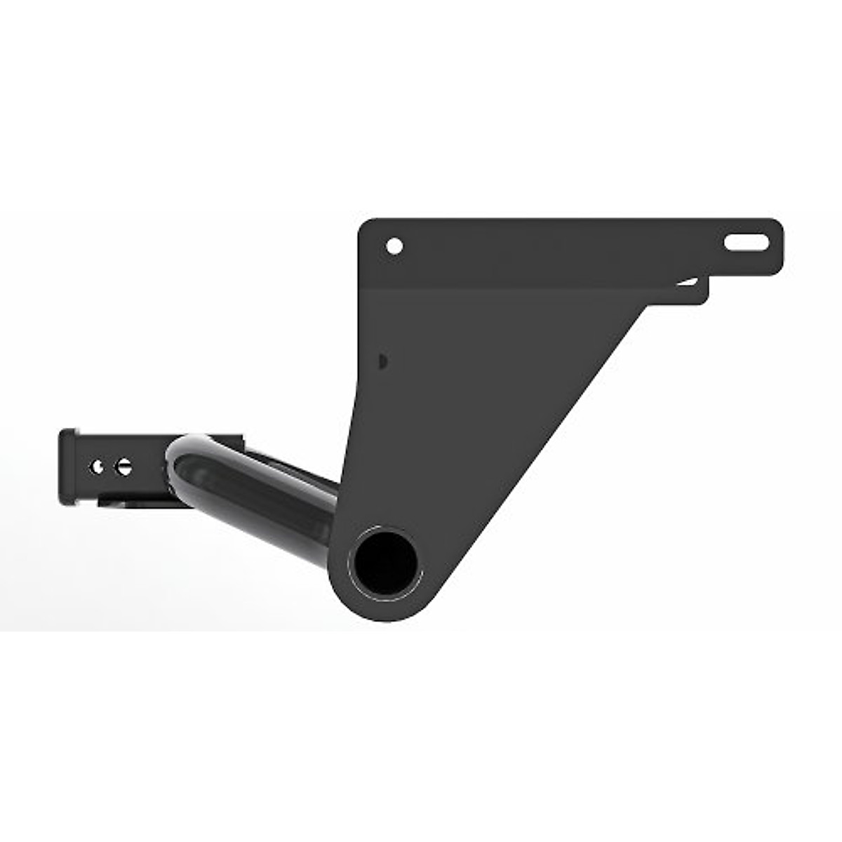 Reese Towpower 44681 Class III Custom-Fit Hitch with 2" Square Receiver opening, includes Hitch Plug Cover , Black