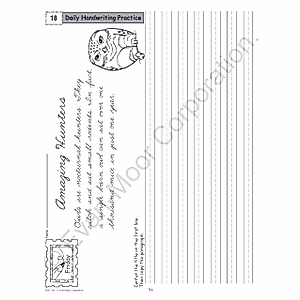 Evan-Moor® Daily Handwriting Practice Book: Traditional Cursive, Grades K-6