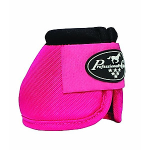 Professional's Choice ★ Ballistic NO Turn Overreach Bell Boots All Colors & Sizes (Raspberry, Large)