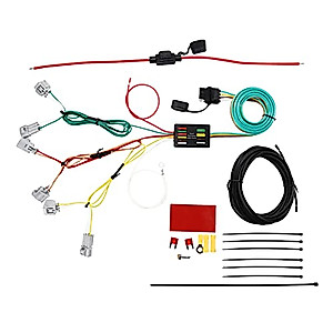 Oyviny Custom 4 Way Flat Trailer Wiring Harness 56349 for Toyota Tacoma 2016-2023, Tacoma Trailer Wire Harness