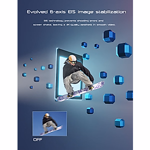 Apexcam 24MP 4K Action Camera EIS Touch Screen 40M Waterproof Underwater Camera, Wide Angle Dual Screen Camera for Vlog(External Mic,Remote Control, Charger and Helmet Accessories)…