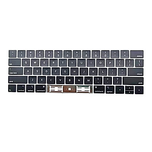 Willhom Keyboard Keys Keycap US Layout Set Replacement for MacBook Pro Touch Bar 13-inch A1706 15-inch A1707 2016 2017