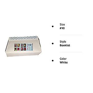 Garden Beauty Stamps with 20 Self-Seal Envelopes White #10