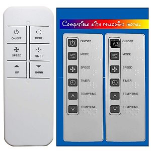 Replacement for Haier Air Conditioner Remote Control 0010401358A Works for ESA418K-L ESA424K ESA424K-L HTWR08XCK HTWR10VCK HTWR10XCK HTWR12VCK HTWR12XCK