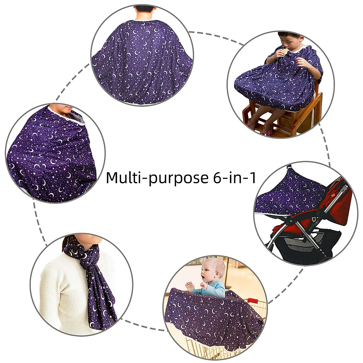 Nursing Cover Car Seat Covers for Babies Carseat Canopy Breastfeeding Covers for Women Baby Car Seat Covers Carseat Cover Boy Infant Car Seat Cover Nursing Cover Carseat Canopy Privacy Nursing Covers