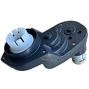 24V555 18000RPM Gearbox ，for Children's Electric Car Large Axle Hole, 24 Volt Motor with Gear Box for Disney Pink Princess Carriage Kids Ride On Car Parts