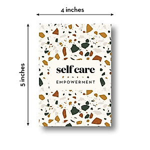 Allura & Arcia Empowering Self Care Questions - 52 Stress Relief Cards for Meditation, Mindfulness, Yoga & Gifts