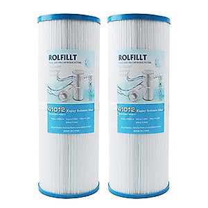 ROLFILLT PRB50-IN Spa Filter Replaces Pleatco PRB50-IN, Unicel C-4950, Filbur FC-2390, Jacuzzi J210/J220/J235/J245/J275, Guardian 413-212-02, 373045, 817-5000, 5X13 Drop in Hot Tub Filter, 2 Pack