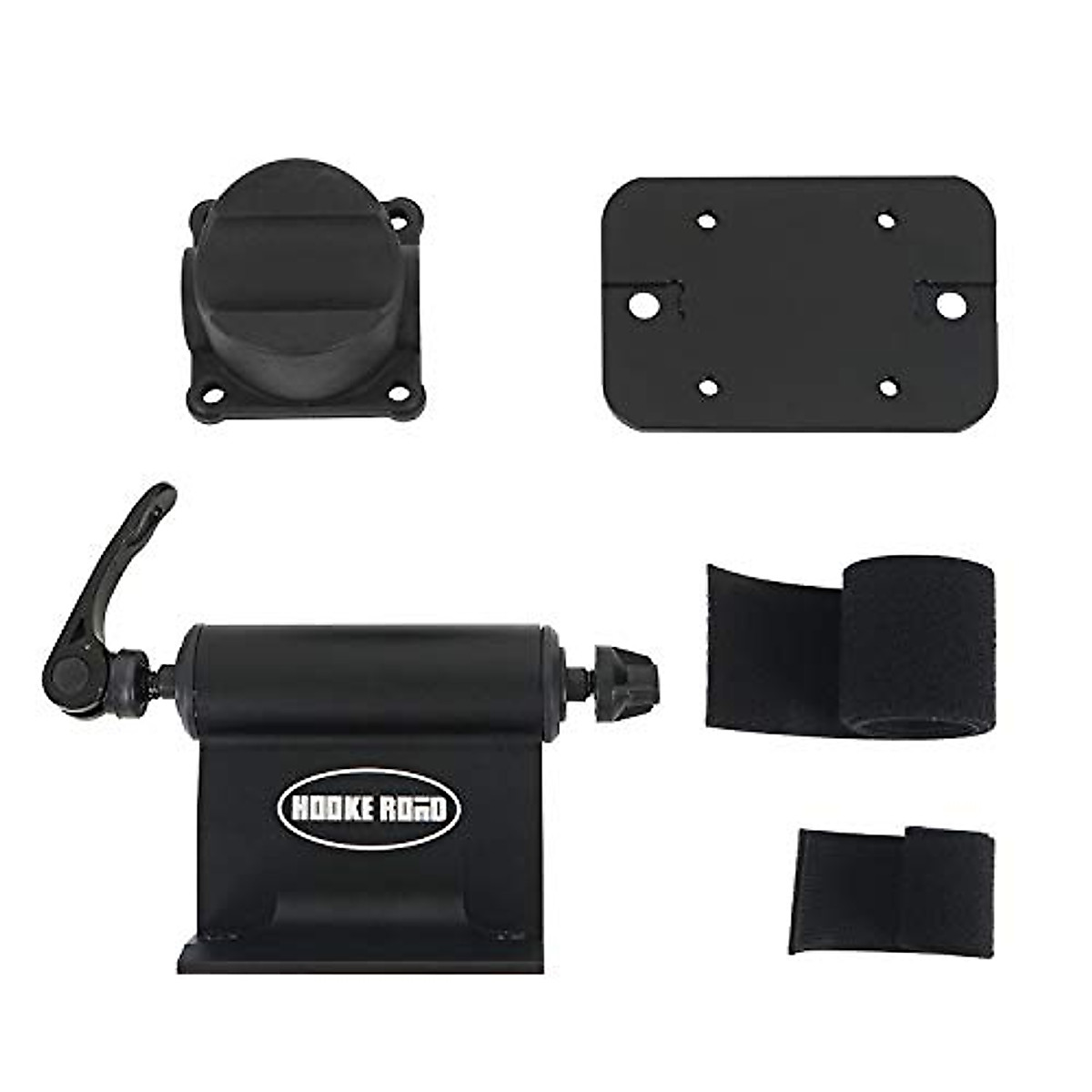 Hooke Road Universal Bike Car Carrier Quick-Release Alloy Fork Lock Alloy Bed | Roof Mount Rack for 1 Bike - Cross Bars not Included