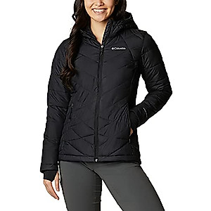 Columbia Women's Heavenly Hooded Jacket, Black, Small